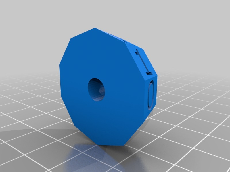 Free 3D file Spinning Life Counter with Numbers and Indicator・3D ...