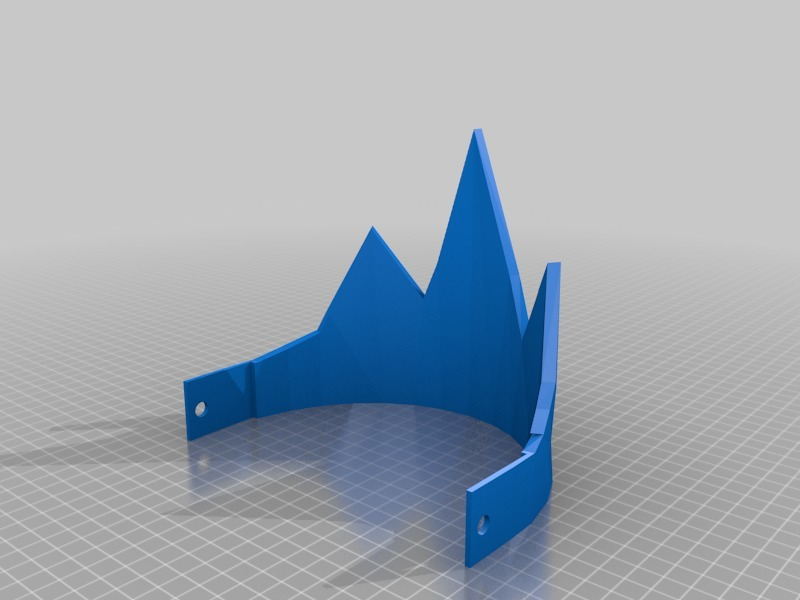 Fichier 3D gratuit Ice King Crown Adventure Time Fan Art・Objet à ...