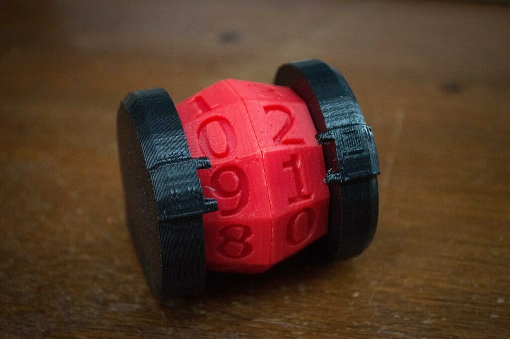 Free 3D file Spinning Life Counter with Numbers and Indicator・3D ...