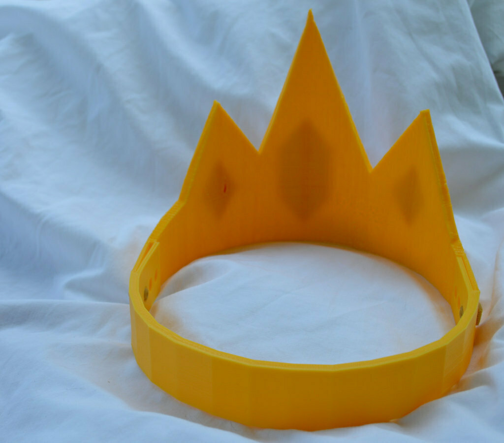 Fichier 3D gratuit Ice King Crown Adventure Time Fan Art・Objet à ...