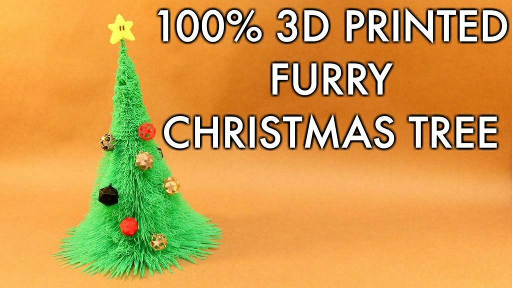 Free 3D file 100% 3D Printed Furry Christmas Tree!・3D printing design ...