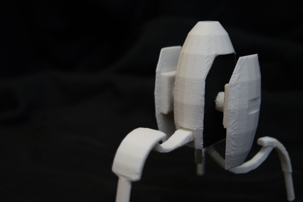Free 3D file Portal Turret (snap-in legs)・3D printable object to ...