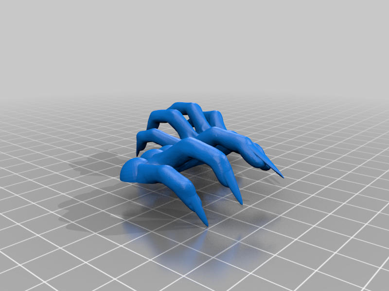 Free 3D file Devil Hands Book Mark 😈・3D print model to download・Cults
