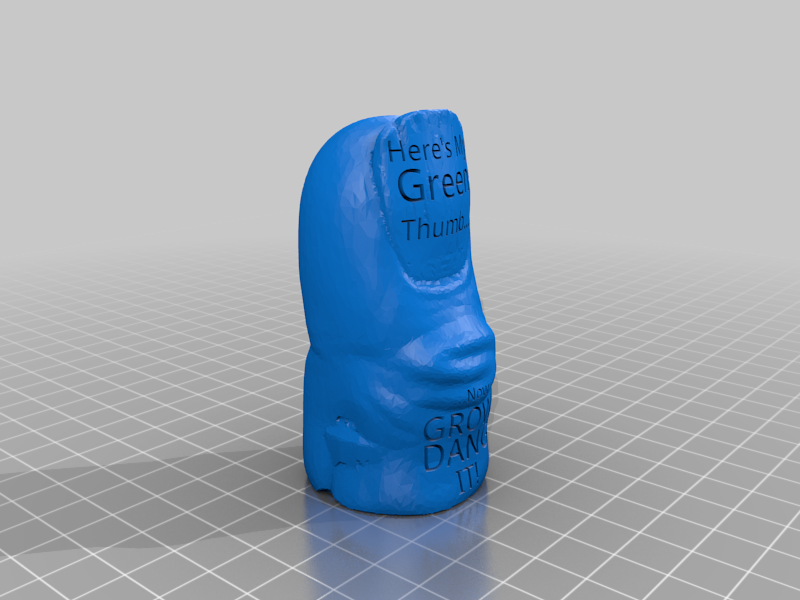 Free 3D file Green Thumb・Design to download and 3D print・Cults