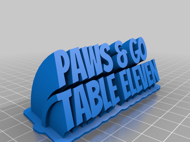Free 3D file Paws & Go Eleven・3D printable model to download・Cults