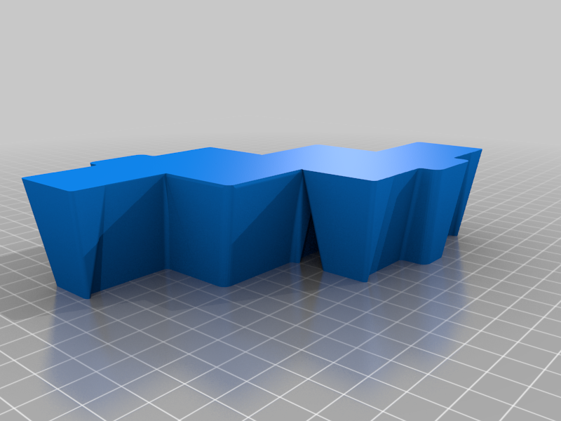 Free 3D file Card Stand - Triple Deck Display - Vase Mode for fast ...