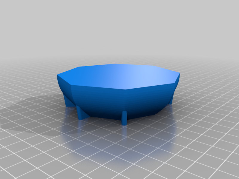 Free 3D file Token bowl - mini shallow curved bowls / container - for ...