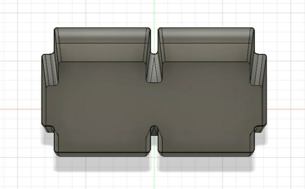 Free 3D file Card Tray - stackable twin deck holder - remixed for ...