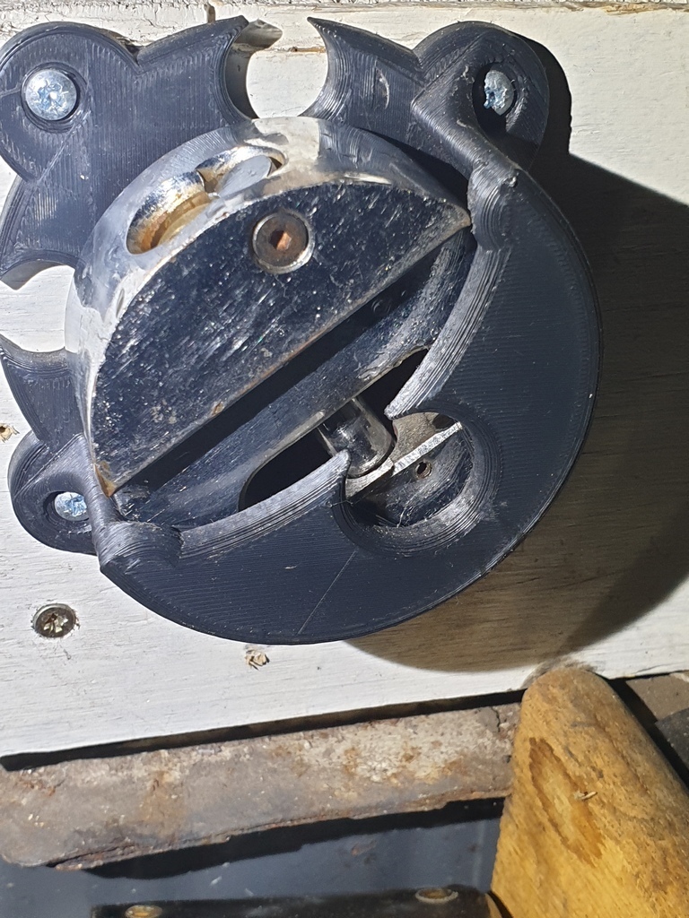 Free 3D file Fort Knox Padlock Hanger・3D print design to download・Cults