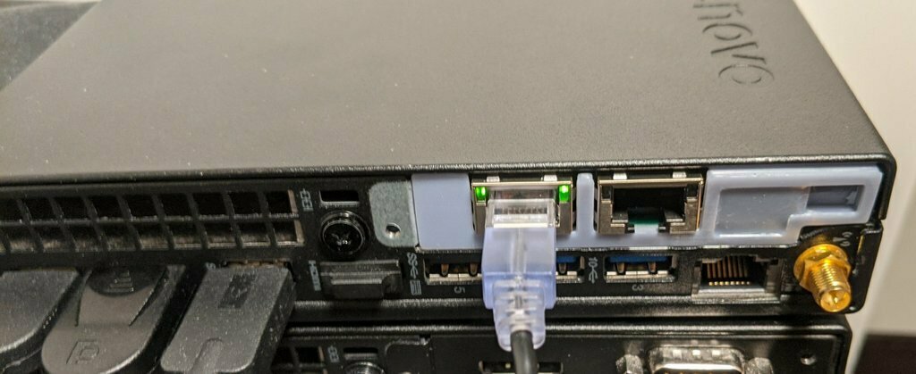 Free 3D file Bracket for Lenovo Intel X550-T2 on Lenovo ThinkCentre ...