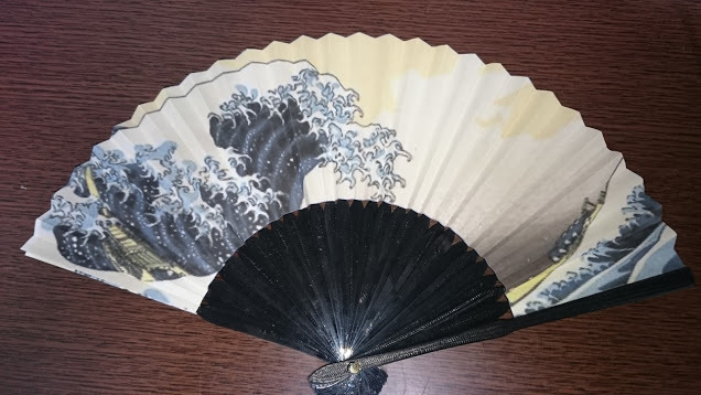 Free 3D file folding fan (Ukiyo-e)・3D print model to download・Cults