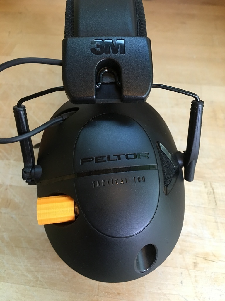 Free STL file Peltor Tactical 100 Knob - Knurled・3D printing template ...