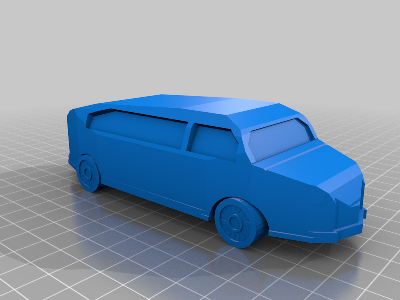 Free 3D file van 3d・3D printer design to download・Cults