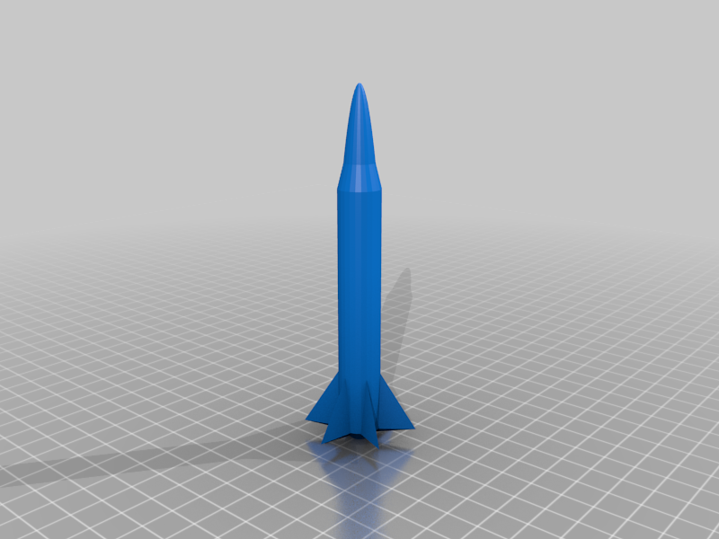 Free 3D file rocket・3D printer design to download・Cults