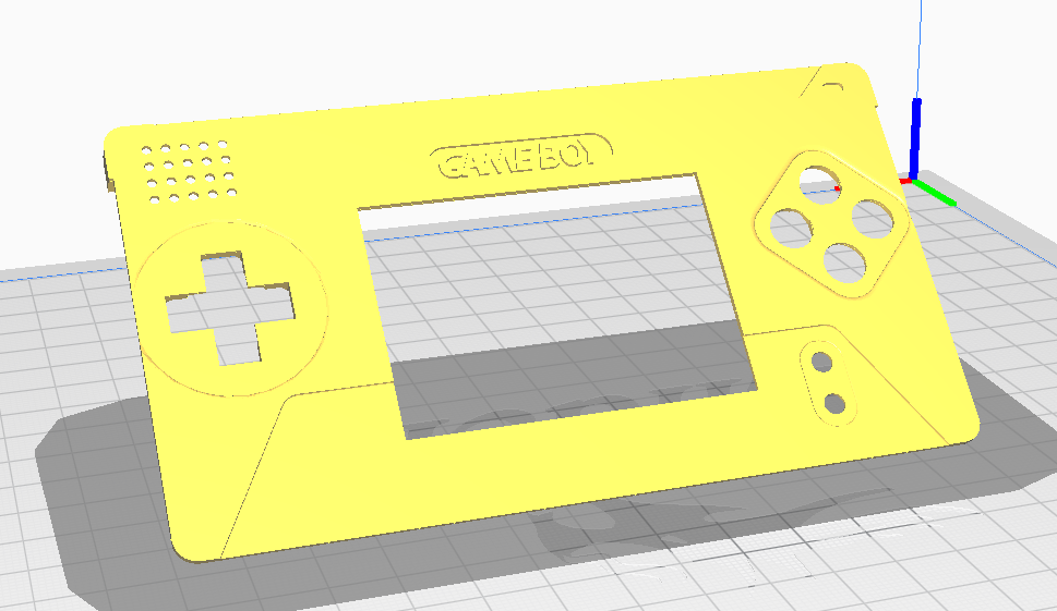 Free 3D file Gameboy Macro (DS Mod) 4 Button・3D printable model to ...