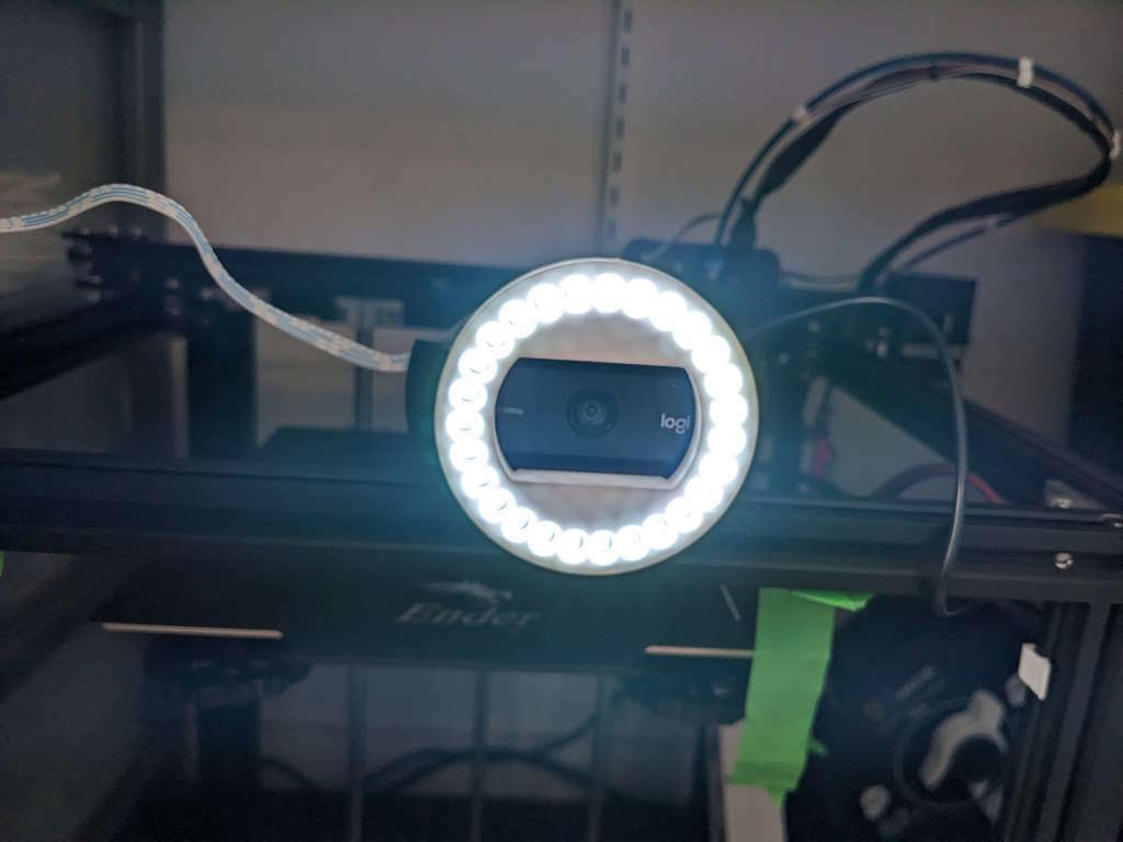 Free 3D file LED-Ring 27 LED for Logitech C920/C922/C930E Webcam・3D ...