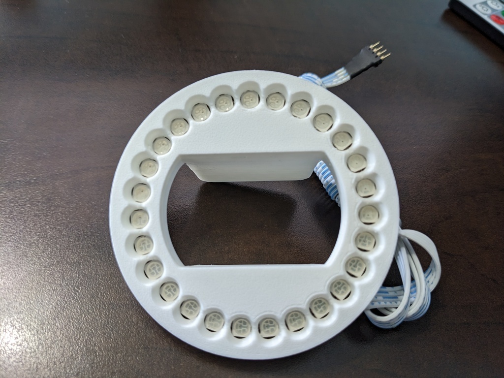 Free 3D file LED-Ring 27 LED for Logitech C920/C922/C930E Webcam・3D ...