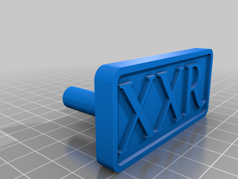 STL file 1979-1982 1st Generation Prelude SN XXR Front Grill Badge ...