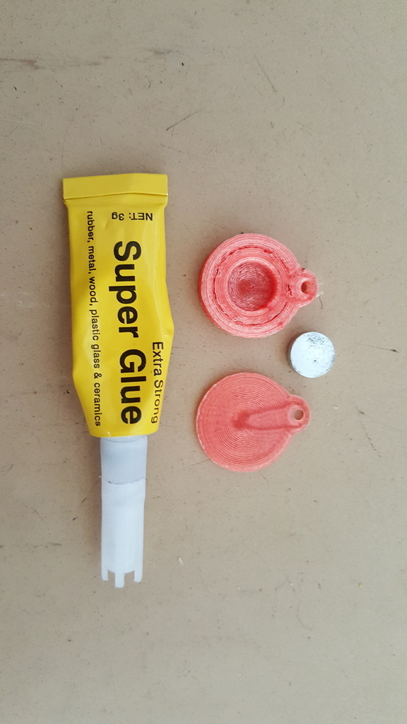 Free 3D file Magnetic Keychain・Object to download and to 3D print・Cults