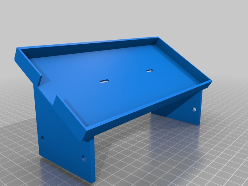 Free 3D file ICOM ID-5100 DISPLAY STAND・3D printer design to download・Cults