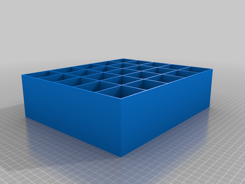 Archivo 3D gratis Portacontenedores simple 5x5 y 5x6・Plan de impresión ...