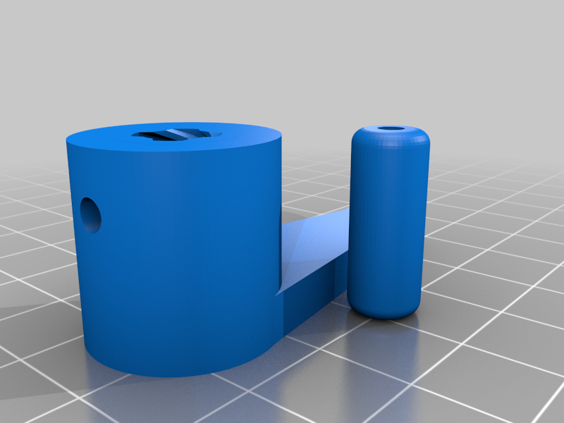 Free 3D file Z-axis crank threaded・3D print design to download・Cults