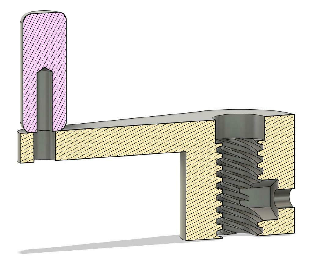 Free 3D file Z-axis crank threaded・3D print design to download・Cults