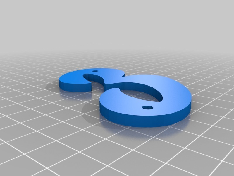 Free 3D file House/Mailbox numbers・Model to download and 3D print・Cults