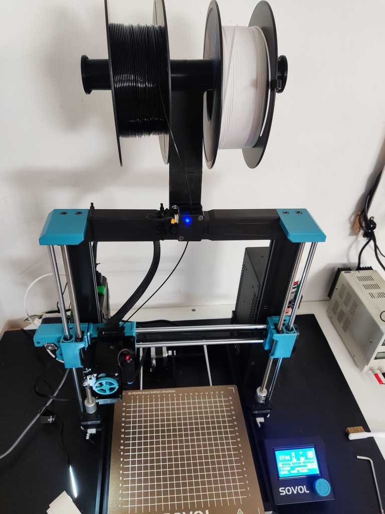 Бесплатный 3D файл Sovol SV06 Dual Spool Holder -easy2print-・3D ...