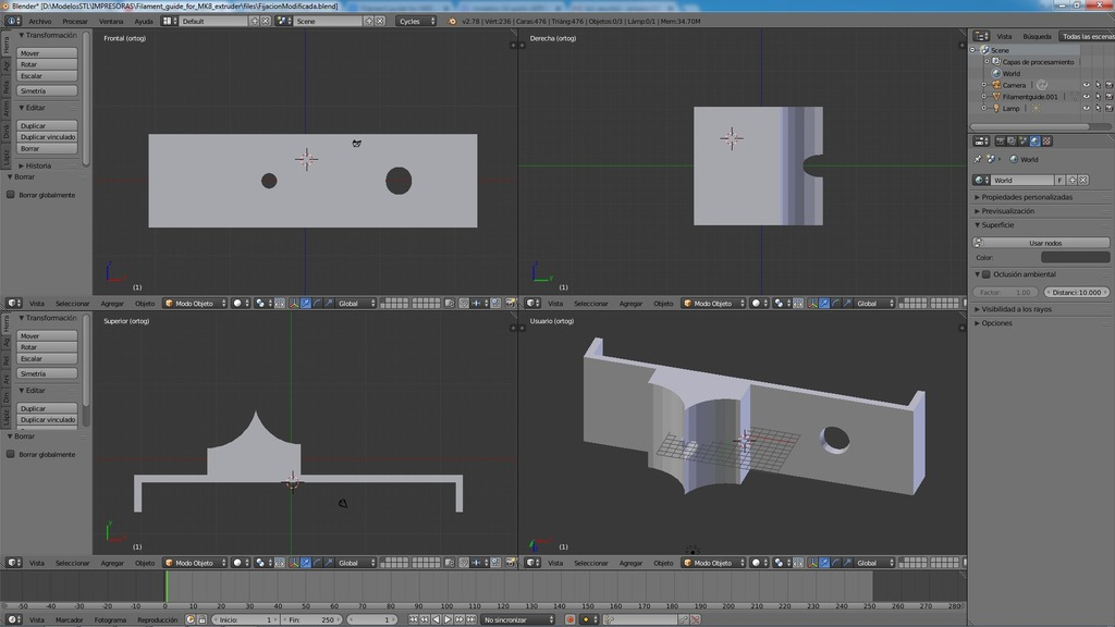 Free 3D file Filament Guide for MK8・Design to download and 3D print・Cults