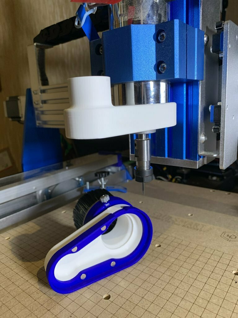 Free 3D file CNC 52mm Dust Shoe PROVerXL 4030 🌬️・3D printing model to ...