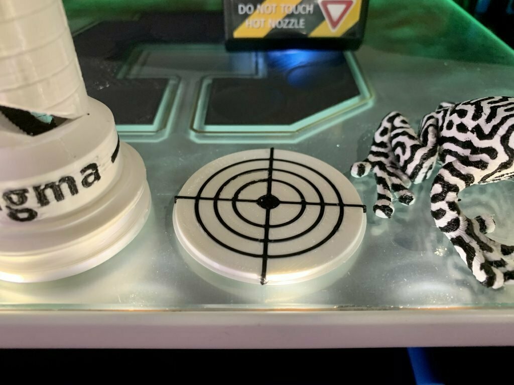 Free 3D file Calibration target 2 extruders・3D printable design to ...