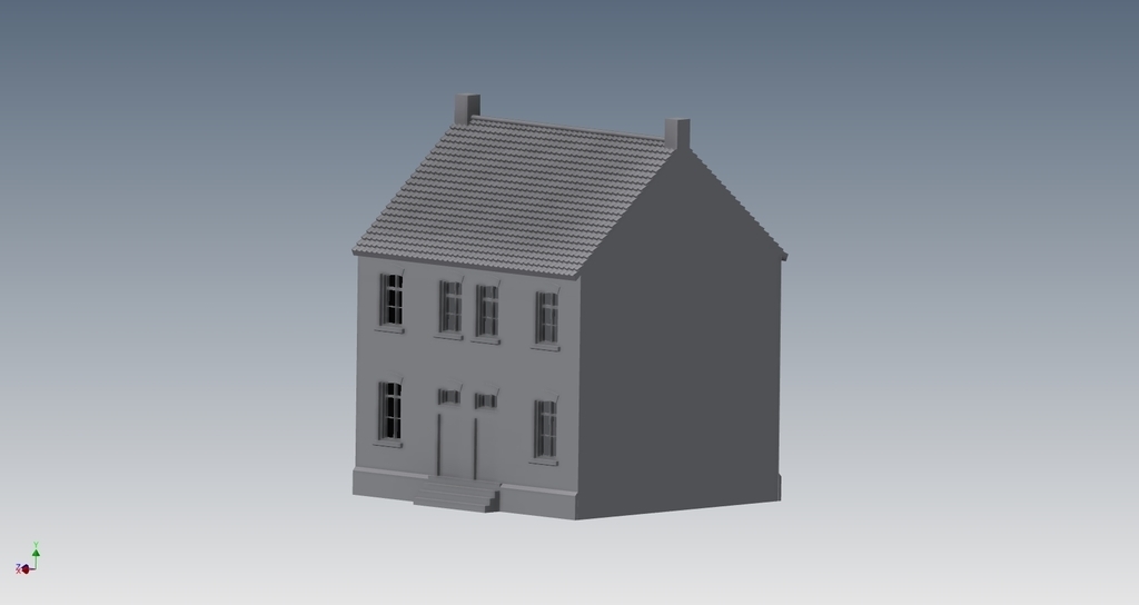 Free 3D file Bergarbeiterhaus - Miners House・3D print design to ...