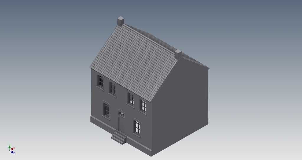 Free 3D file Bergarbeiterhaus - Miners House・3D print design to ...