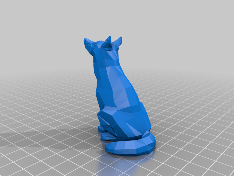 Free 3D file sitting Dog "Sia"・3D printing idea to download・Cults