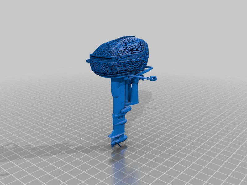 Free 3D file evinrude big twin Outboards 🛥️・3D printable model to ...