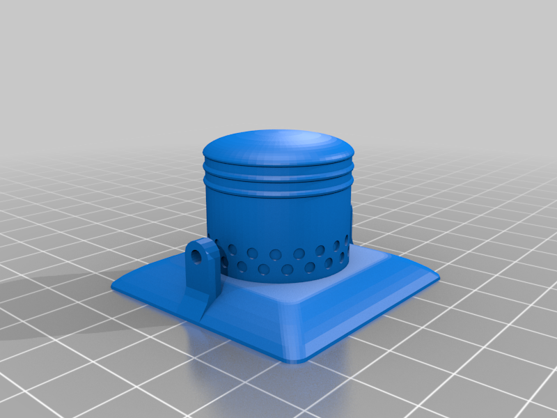 Free STL file mini Railway lantern with electric tea light (1:4) 🛤️ ...