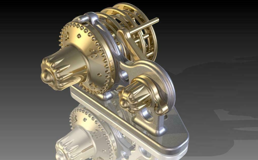 Free 3D file 3D-Printed Combination Lock 🔒・Template to download and 3D ...