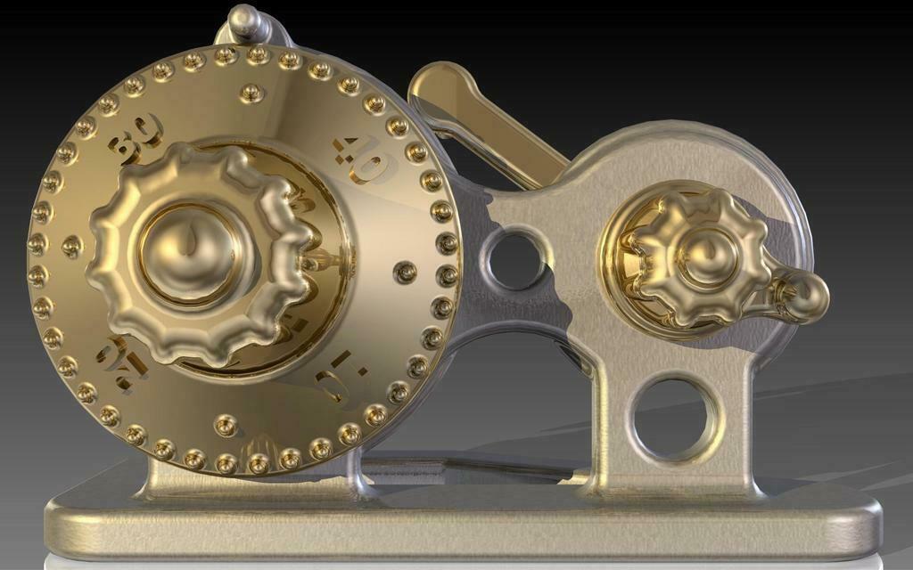 Free 3D file 3D-Printed Combination Lock 🔒・Template to download and 3D ...