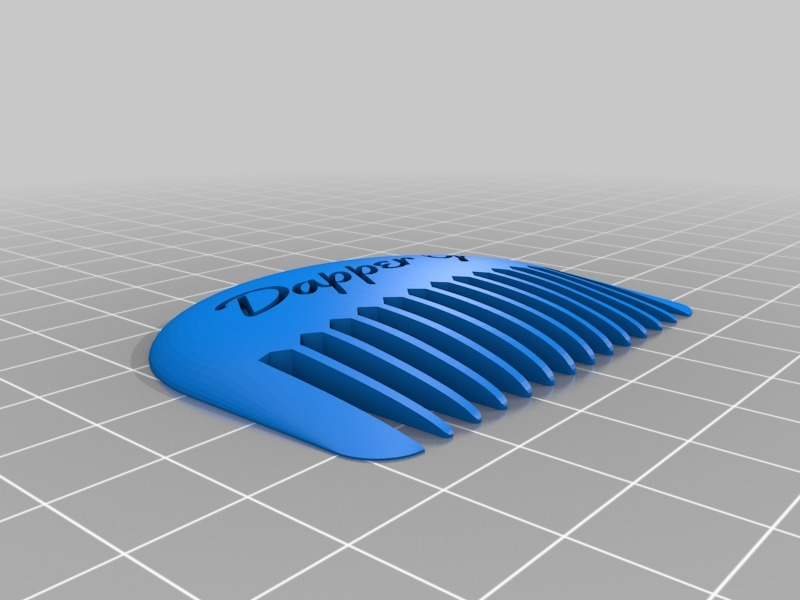 Free 3D file small dapper comb 🤏・3D printable model to download・Cults