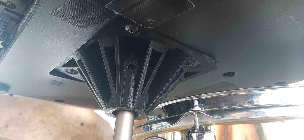 Free 3D file SPD SX Drum Pad Mount Plate Bracket・Object to download and ...