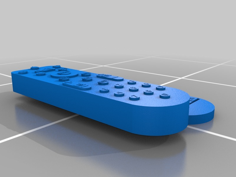 Free 3D file TV Remote・3D print design to download・Cults