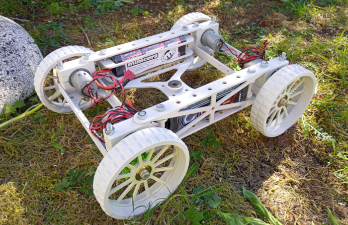 Free 3D file Robot wheels (114mm) with gear drive・Object to download ...