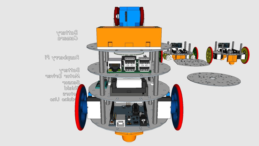 Free 3D file diskBot™ - DIY Robot Platform - Design Concepts ・Object to ...