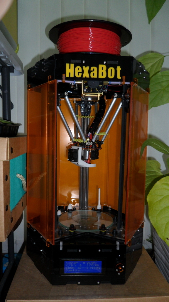 Бесплатный 3D файл HexaBot - DIY Delta 3D Printer - 3D Design・Идея 3D-печати для скачивания・Cults