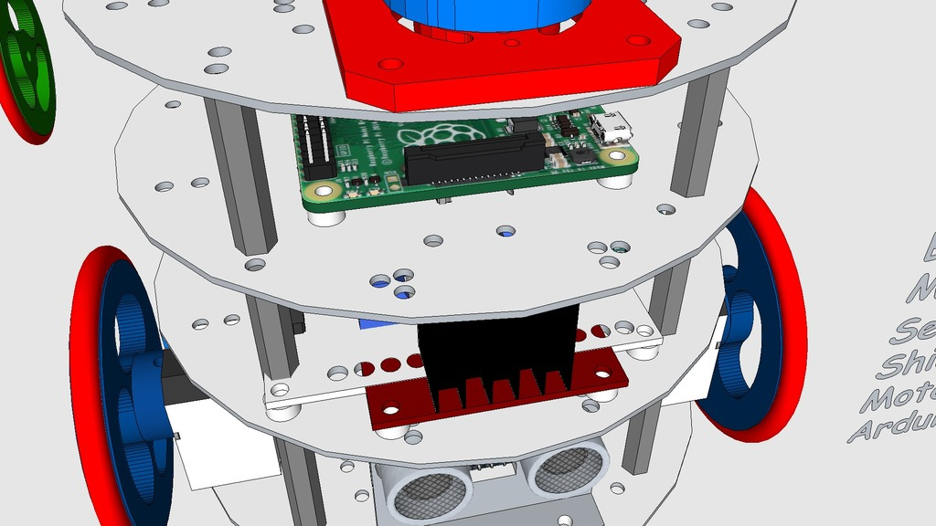 Free 3D file diskBot™ - DIY Robot Platform - Design Concepts ・Object to ...