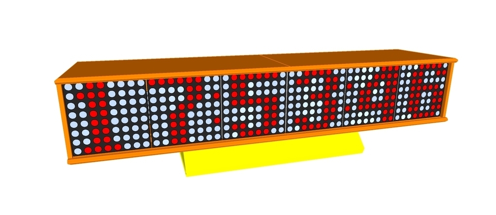 Free 3D file LED Matrix Bar Weather Station V1・Object to download and ...