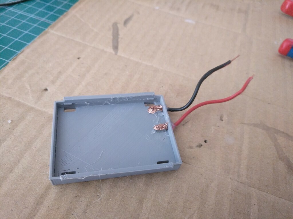 Free 3D file Olympus BLM-1 (maybe BLM-5) battery cover with(out) contact holes・3D print design ...