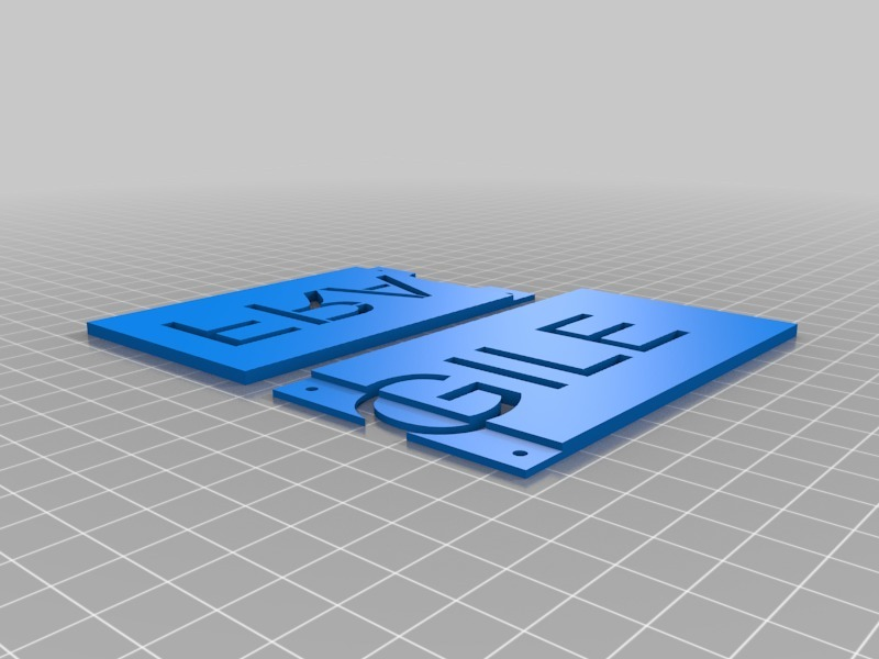 Free 3D file FRAGILE Stencil for shipping boxes 🚩・3D printable model to ...