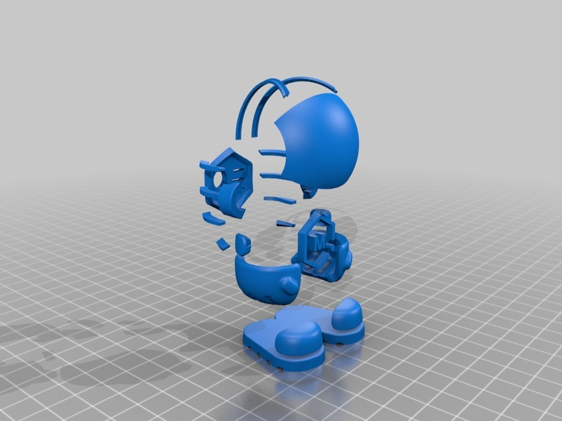 Free 3D file Dual Color 3D Phil 🎨・3D printing model to download・Cults